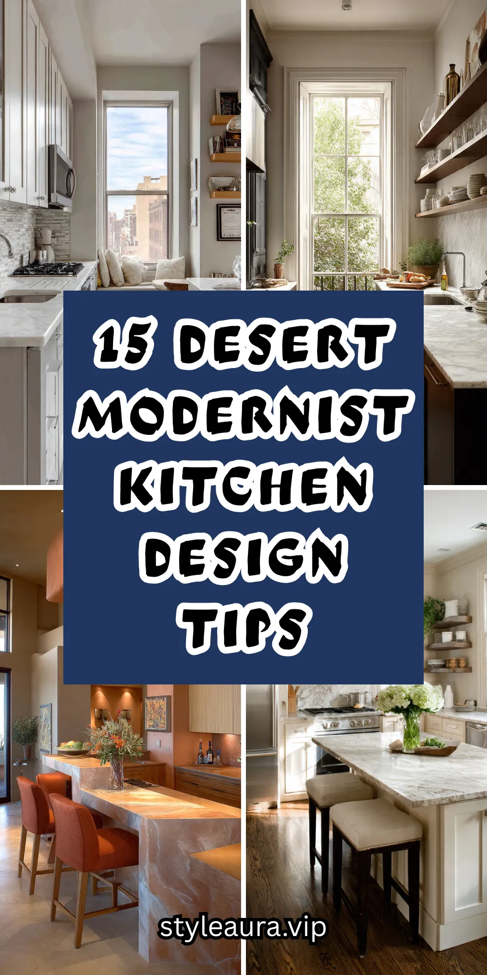 15 Desert Modernist Kitchen Design Tips for Small Spaces