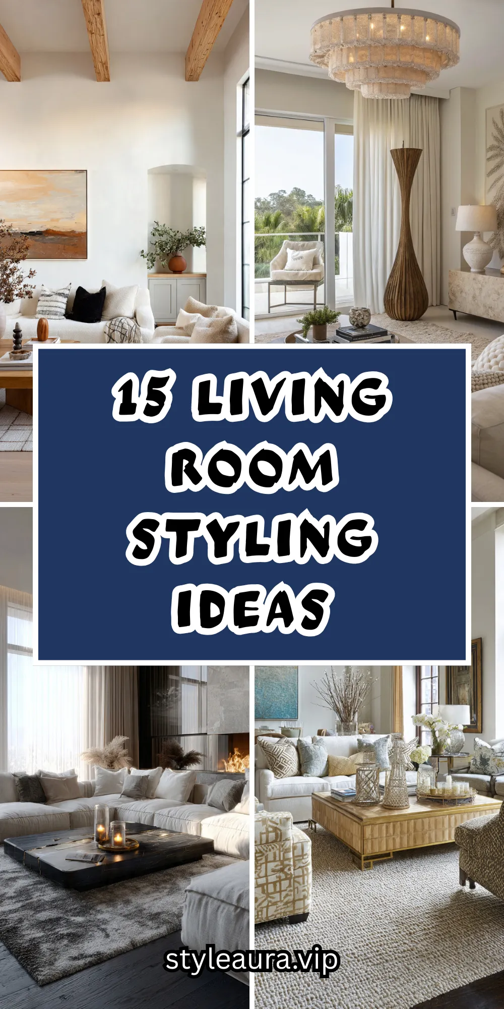 15 Living Room Styling Ideas That Look Designer-Curated