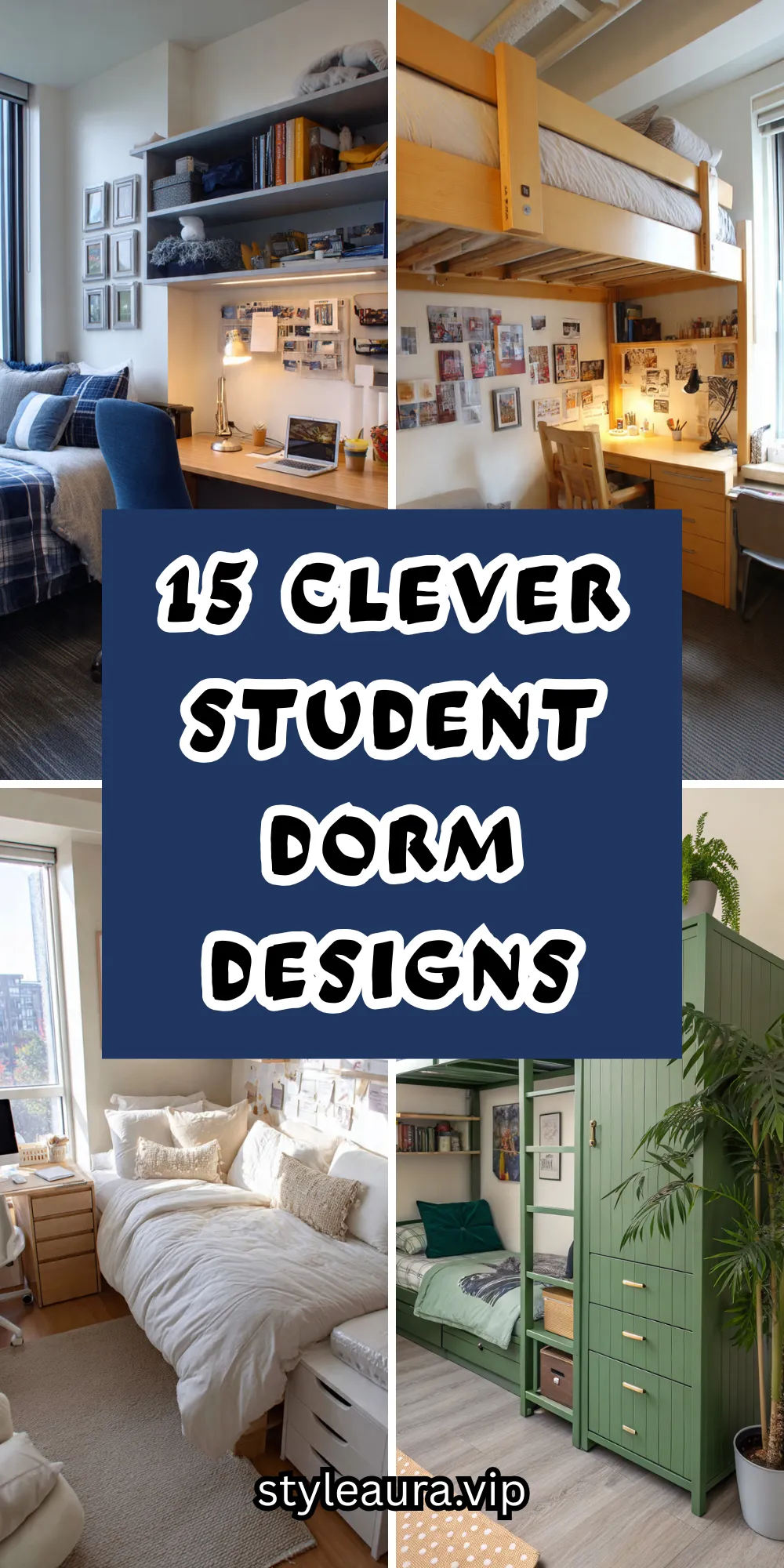 15 Clever Student Dorm Designs
