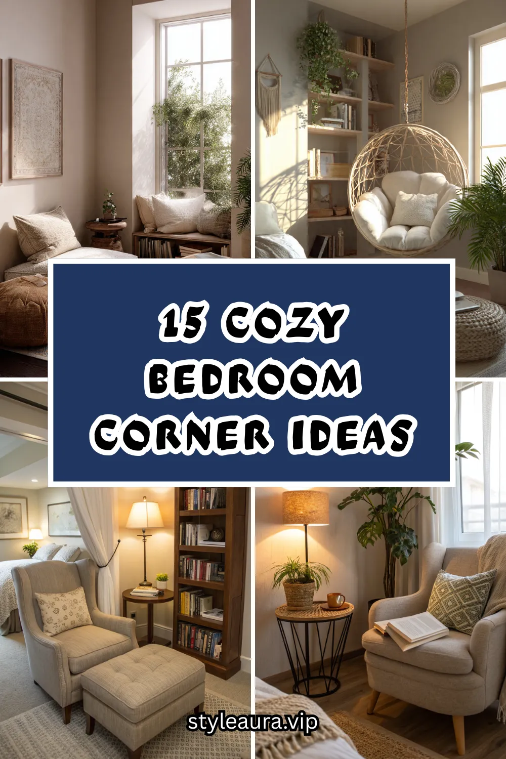 15 Cozy Bedroom Corner Ideas for Reading and Relaxing