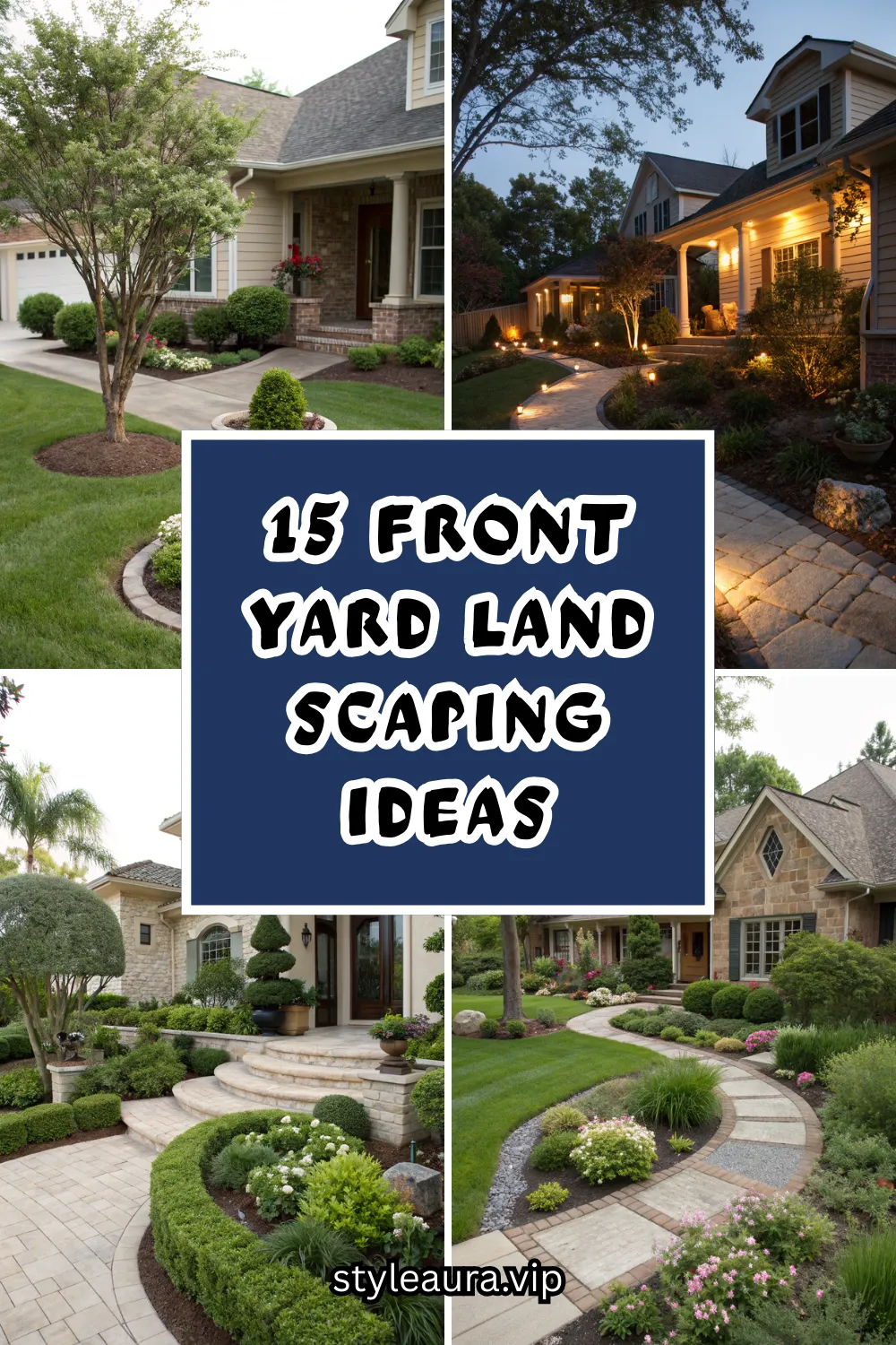 15 Front Yard Landscaping Ideas That Instantly Elevate Curb Appeal