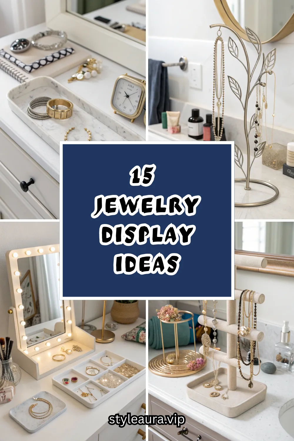 15 Jewelry Display Ideas That Turn Accessories Into Decor